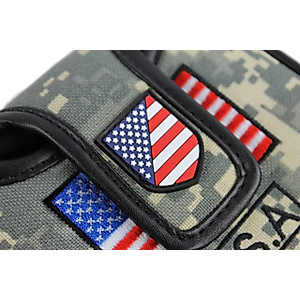 CNC GOLF Heavy Duty Magnetic USA Military Mallet Putter Cover for Scotty Cameron Odyssey 2ball Taylormade