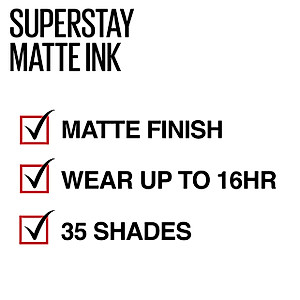 Maybelline New York SuperStay Matte Ink Un-nude Liquid Lipstick, Driver, 0.17 Ounce