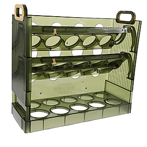 Garneck Storage Container Multi Grid Holder for Fridge Sturdy and Reusable Box