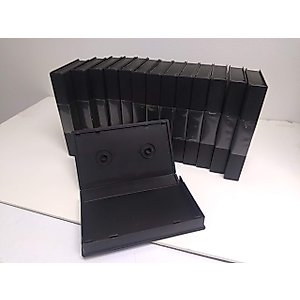 VHS Casette Case 14-Pack Black