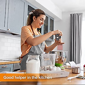 Grinder with Clear Windows Black Zinc Alloy 2.75 Inch