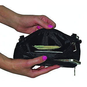 Open Road Girl Adjustable Strap Hip Purse for Women with Lobster Claw Clips, Three Ways to Wear: Hip Clip, Strap It Around, and Over Your Shoulder