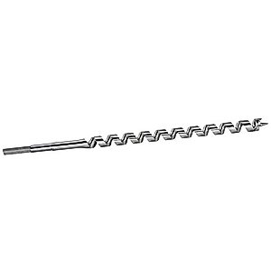 Irwin Tools 47010 Power Drill Power Pole Auger Bits, 7/16" Shank, 5/8" Diameter, 29" Total Length, Single