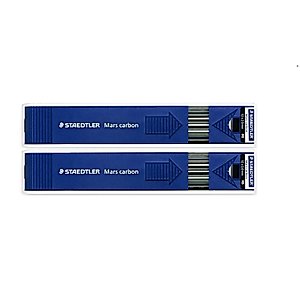 Staedtler Mars Carbon Lead, 12 x 2mm, HB (200-HB) - Pack of 2