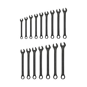 Neiko 03575A Jumbo Combination Wrench Set | 16 Piece | MM | 6 mm to 32 mm | Raised Panel Construction