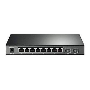 TP-Link TL-SG2210P V3| Jetstream 8 Port Gigabit Smart Managed PoE Switch | 8 PoE+ Ports @61W, 2 SFP Slots | Support Omada SDN PoE Recovery (Renewed)