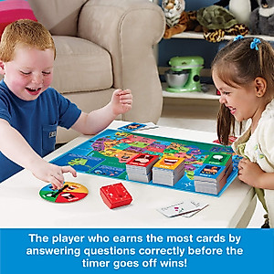 Game Zone Great States - Fun and Educational Geography Game for Ages 7+ - An Engaging Way to Learn about the 50 States with Friends and Family