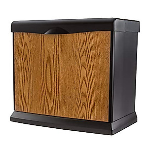 AIRCARE Valiant Digital Whole-House Console-Style Evaporative Humidifier (Honey Oak)
