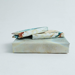 Beach Duvet Cover King, 3 Pieces Soft Lightweight Microfiber Duvet Cover Set, 3D Beach Ocean Bedding Comforter Cover Set with Zipper Ties, 1 Duvet Cover and 2 Pillowcases, No Comforter