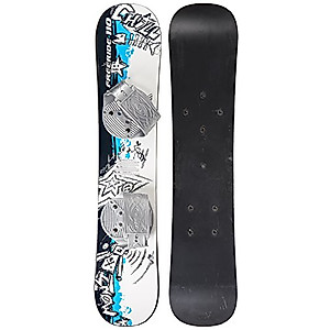 EMSCO Group – Graffiti Snowboard – Great for Beginners – For Kids Ages 5-15 – Design your Own Board Graphic – Solid Core Construction – Adjustable Step-In Bindings