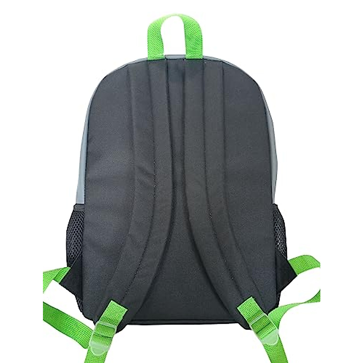 Bioworld Minecraft Creepers 5pc Backpack Bookbag Set Licensed