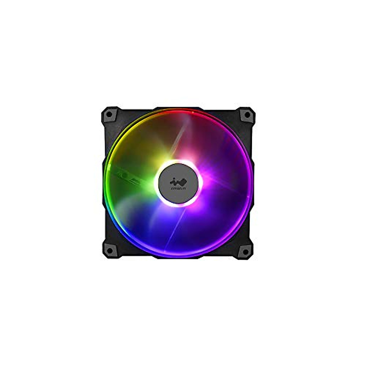 InWin Jupiter AJ140 Addressable RGB Triple Fan Kit 140mm High Performance Cooling Computer Case Fan Cooling with Control (AJ140-3PK)
