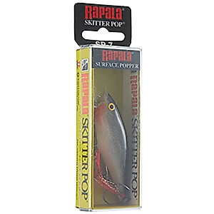 Rapala Skitter Pop 07 Fishing Lure (Silver)