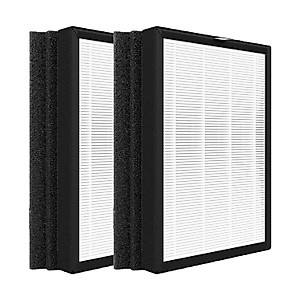 Nyingchi ProHEPA 9000 Replacement Filter,Compatible with VEVA ProHEPA 9000 Air Purifier,Including 2 True HEPA Filters &4 Activated Carbon Filters