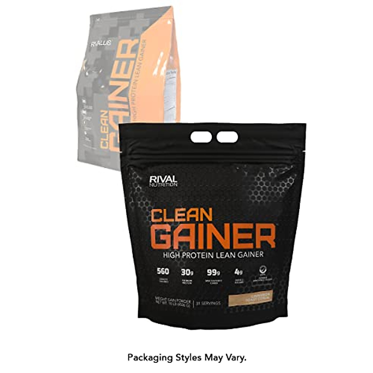 Rivalus Clean Gainer, Cinnamon Toast Cereal, 10 Pound