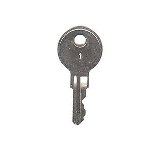 SRS #2185 - HON F24 & F28, Vertical File Cabinet Lock Kit Keyed Alike #1 Key