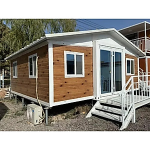 Double Wing Folding Room Series Folding Container House with Toilet Container House
