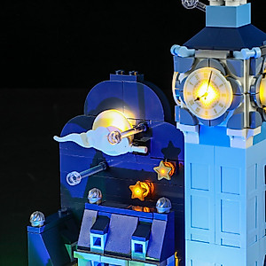BRIKSMAX Led Lighting Kit for LEGO-43232 Peter Pan & Wendy's Flight Over London - Compatible with Lego Disney Building Set- Not Include Lego Set