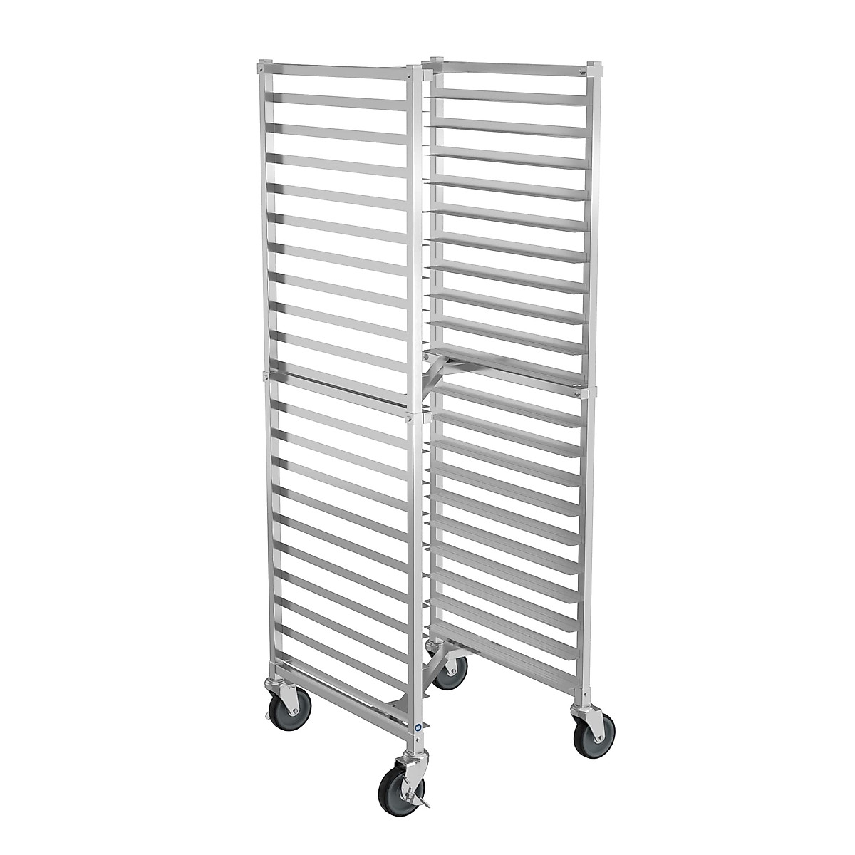 Krollen Industrial 20 Pan End Load Nesting Bun/Sheet Pan Rack - Unassembled