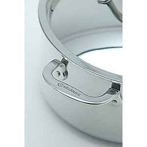 Cuisinox Super Elite Stainless Steel Covered Dutch Oven, 9.5" - 6.2 Quarts