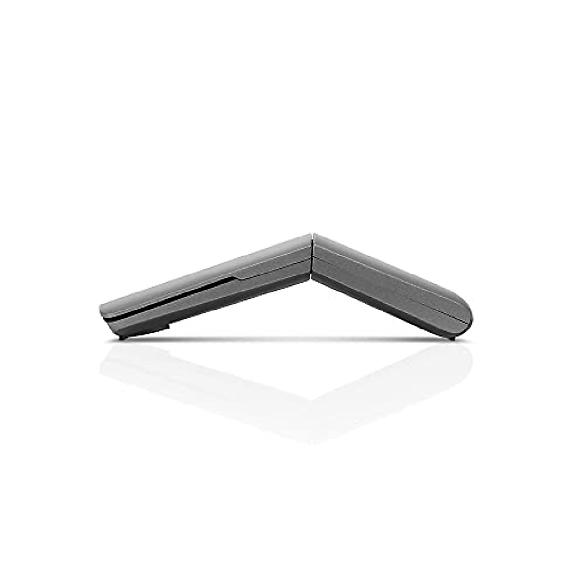 Lenovo Yoga Mouse with Laser Presenter, 2.4GHz Wireless Nano Receiver & Bluetooth 5.0, Award-Winning Ergonomic V-Shape, Adjustable 1600 DPI, Optical Mouse, GY50U59626, Iron Grey, gray