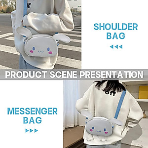 SYWHHA Kawaii Bag Cute Cartoon Wallet Anime Shoulder Bag Adjustable Shoulder Strap Girls Birthday Gifts