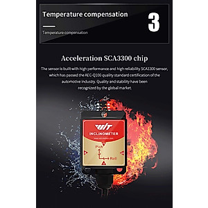 [Industrial-Grade Accelerometer+Inclinometer] HWT905-RS232 MPU9250 9-axis Gyroscope+Angle(XY 0.05° Accuracy)+Digital Compass with Kalman Filtering, Temp&Magnetometer Compensation, IP68 Waterproof
