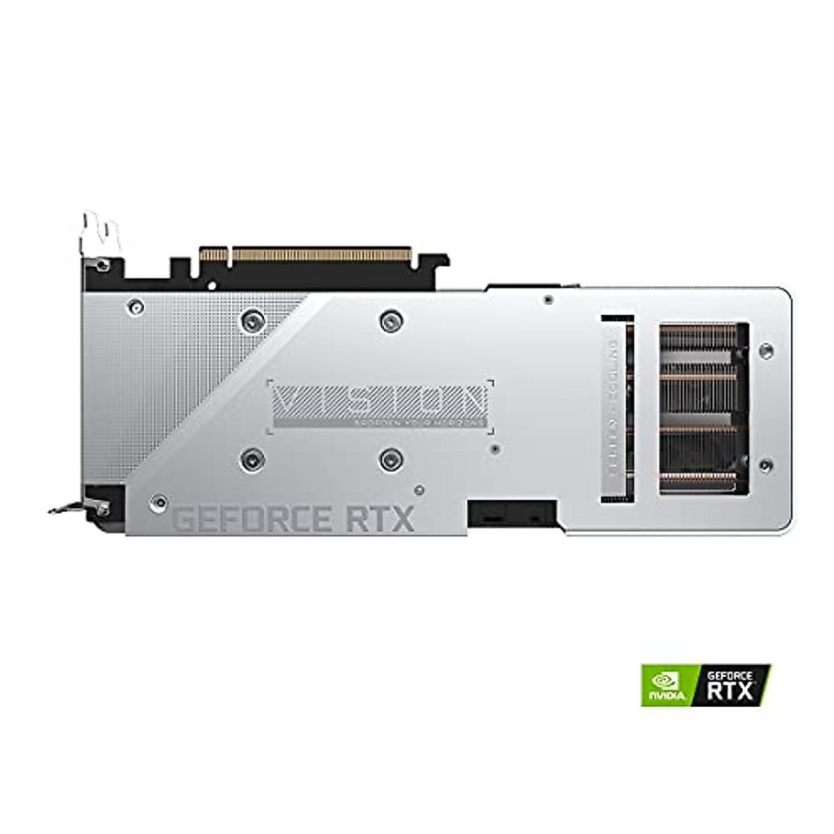 GIGABYTE GeForce RTX 3060 Ti Vision OC 8G Graphics Card, WINDFORCE 3X Cooling System, LHR, 8GB 256-bit GDDR6, GV-N306TVISION OC-8GD REV2.0 Video Card