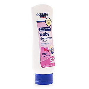 Equate Baby Sunscreen SPF 50 Compare to Coppertone Waterbabies