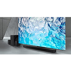 SAMSUNG HW-Q990B/ZA 11.1.4ch Soundbar w/ Wireless Dolby Atmos / DTS:X, Rear Speakers, Q Symphony, SpaceFit Sound+, Airplay 2, Adaptive Sound, Game Pro Mode, Alexa Built-In, 2022