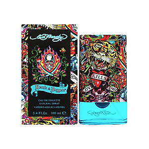 Men's Cologne Fragrance Spray by Ed Hardy, Hearts & Daggers, Eau De Toilette, 3.4 Fl Oz