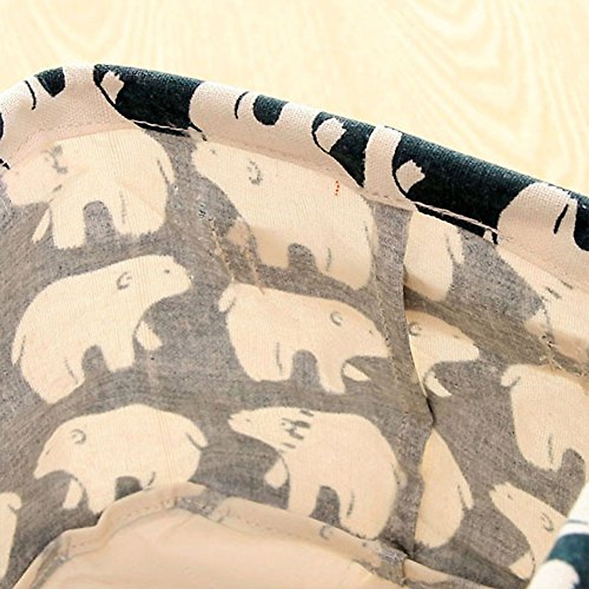 Collapsible Storage Bins Basket Organizers Canvas Bag Foldable Storage BinsToy Organizer for Nursery Storage, Kid's Toy & Laundry, Gift Baskets,Pack of 4