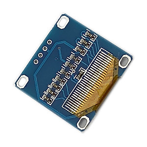 Kiro&Seeu 12864 0.96 Inch I2c IIC Serial OLED LCD LED Display Screen Serial Module 128 X 64 SSD1306 Driver Compatible with Ar-duino Display Raspberry PI 51 Msp420 Stim32