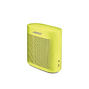 Bose SoundLink Color II: Portable Bluetooth, Wireless Speaker with Microphone- Citron