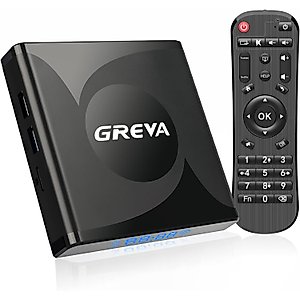 8K Android TV Box 13.0 4GB RAM 64GB ROM RK3528 Chipset Support WiFi6 HDR10 BT5.0 USB3.0 Ethernet LAN 3D HD Smart Streaming Media Player