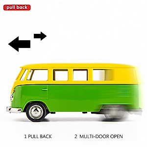 RMZ City 1:36 Bus Toys Car Diecast Car Model Pull Back Car for Kids Boy Girl 554025M(J)