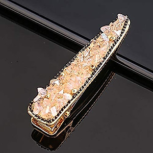 Rhinestone Hair Clips, Crystal Hair Clips,4Pcs Bling Crystal Hairpins Headwear Hair Barrettes Hair Pins Fashion Hair Accessories for Women Girls (4PCS-style2)