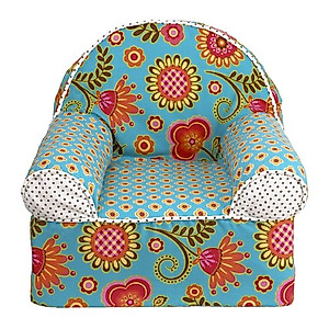 Cotton Tale Designs Gypsy Chair, Turquoise/Red/Orange/Yellow (GPCH)