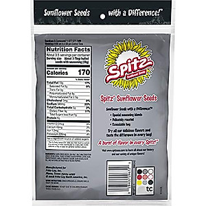 Spitz Sunflower Seeds, Cracked Pepper, 6 Ounce (Pack of 9)