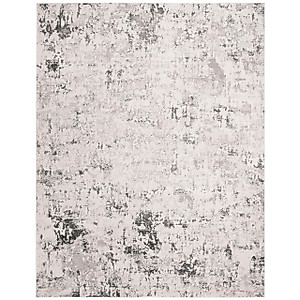 SAFAVIEH Vogue Collection Runner Rug - 2' x 12', Beige & Charcoal, Modern Abstract Design, Non-Shedding & Easy Care, Ideal for High Traffic Areas in Living Room, Bedroom (VGE144A)