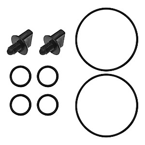 Valve Handle R0487200/7433 and Knob 4603/R0486900 Replacement Kit，Compatible with Zodiac Jandy 2-Port/3-Port Valve Handles 4733, R0487200, 1301-Black(2 Pack)