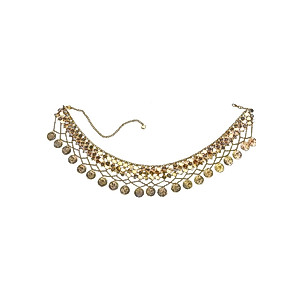 Loftus International Bollywood Gold Coin Adult Accessory Waistband Gold One Size Novelty Item