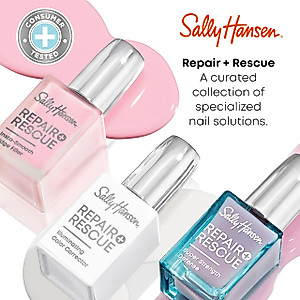 Sally Hansen® Repair + Rescue, Insta-Smooth Ridge Filler, Contains Hyaluronic Acid, Conceals Nail Imperfections, Smoothens Nail