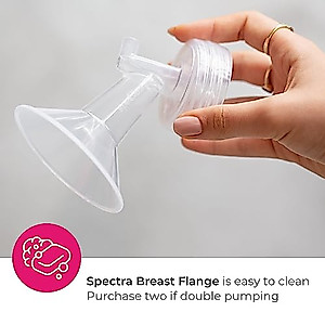 Spectra Baby S1 Plus Premier Rechargeable Breast Pump with Grey Tote Premium Accessory Kit - 24 mm