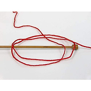 Red Orange Burgundy Gold Merino Batik Yarn - Acrylic Wool Blend, 100 Gram, 437 Yards (#2 Weight, Fine)