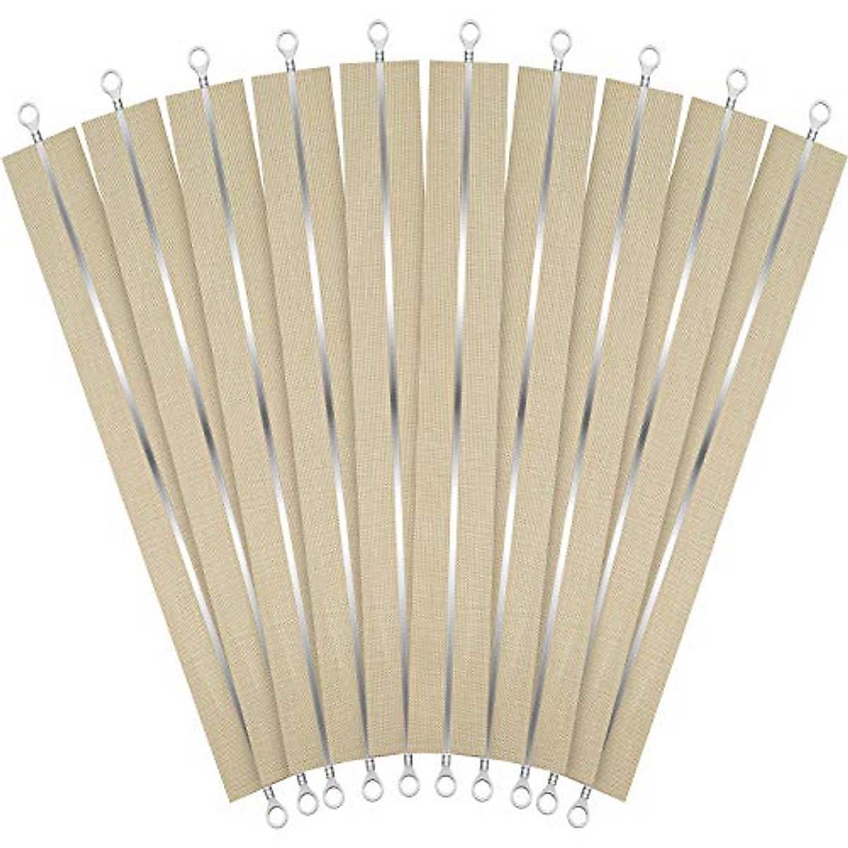 10 Pieces Impulse Sealer Heating Element Service Spare Repair Parts Kit Heat Seal Strips Replacement Elements (200 mm)