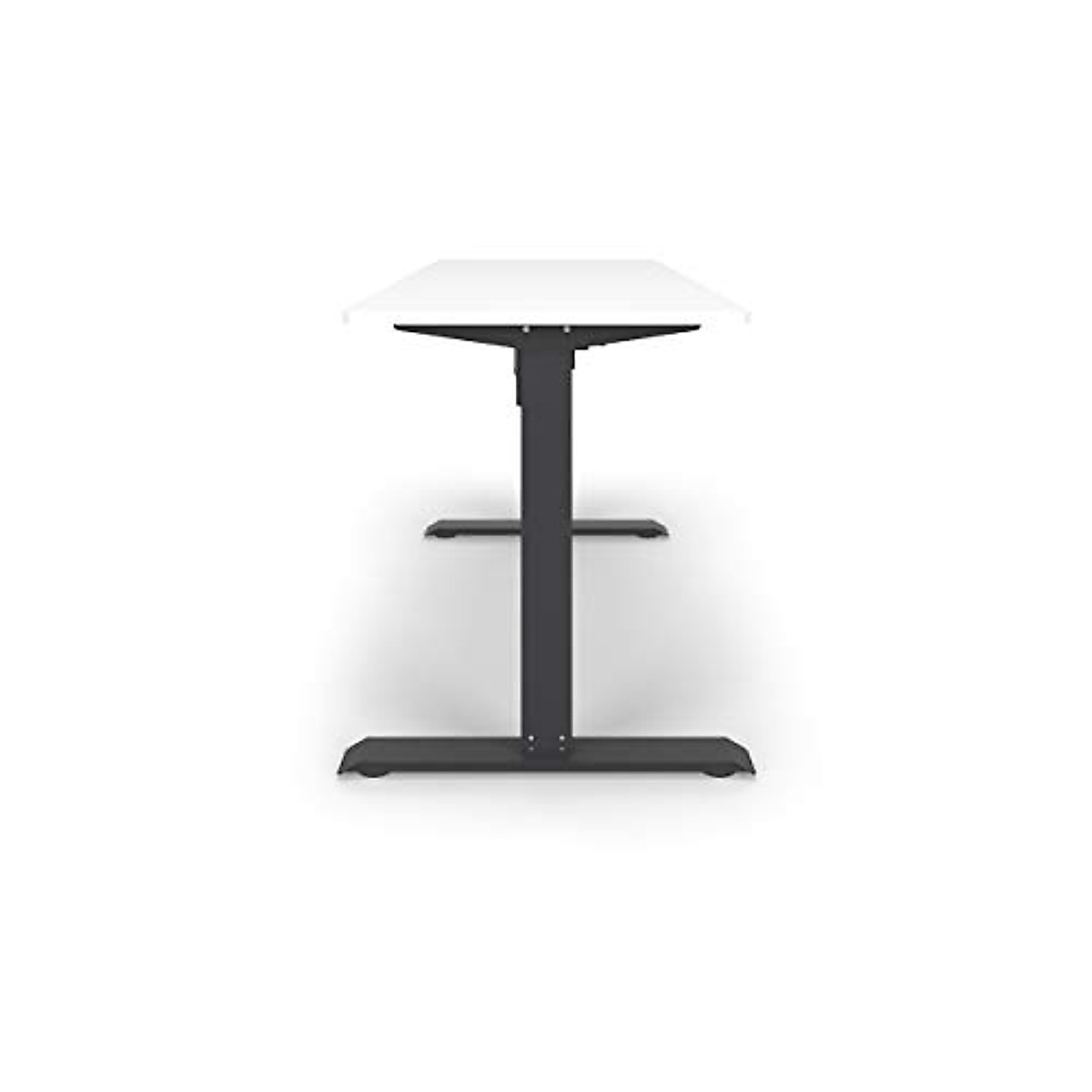 HON Basyx BSXHW2460 Height Adjustable Desk, 24 x 60, White