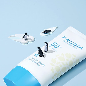 WELCOS FRUDIA Sun Block Day Cream Essence Facial SPF | Organic Hydrating Face Cream Vegan Face Moisturizer for Dry Skin | Sun Screens Lotion Day Moisturizer for Face Women Korean Skin Care 1.76 fl oz