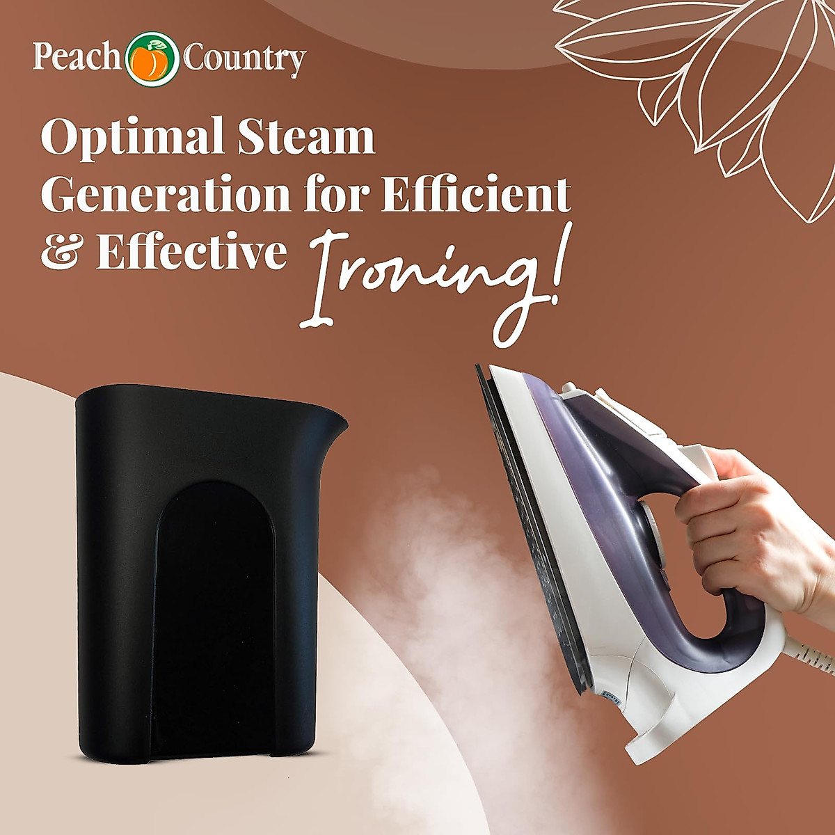 Peach Country 12 Oz Iron Water Fill Cup for (Rowenta Irons) (2)…