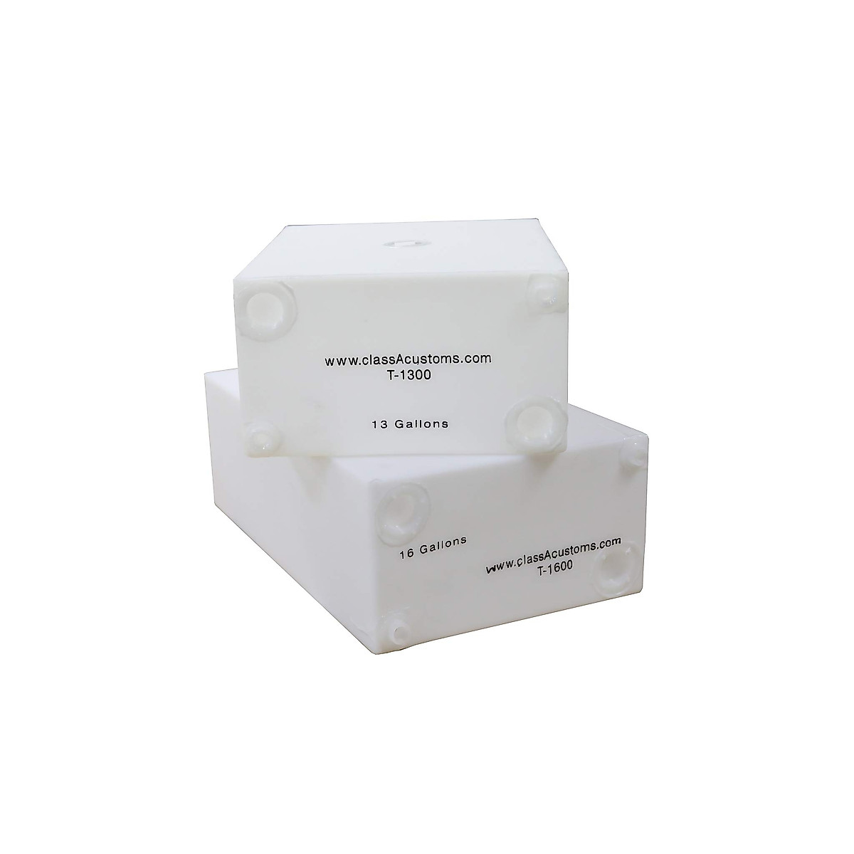 Class A Customs | RV Fresh and Gray Water Tank | Combo Pack (13 Gallon & 16 Gallon) | RV Water Holding Tanks